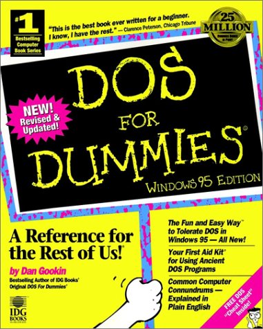 DOS For Dummies Windows 95 Edition: 9781568846460: Computer Science ...