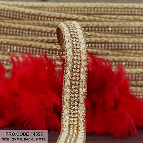 Nilesh Lace Border (4555_25MM) : Amazon.in: Clothing & Accessories