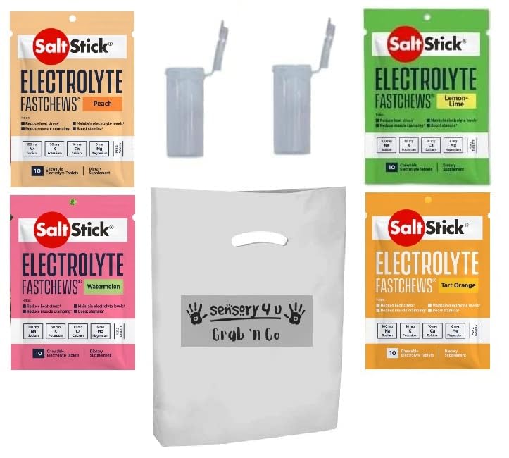 Amazon.com: SENSORY4U Grab and Go Gift Set SaltStick with New Fastchews ...