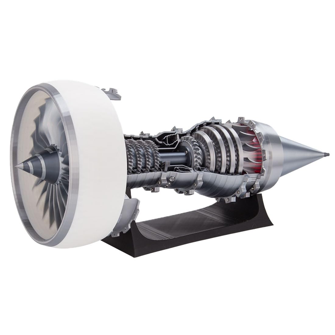 Amazon.com: MechPuConToy Turbofan Engine Model Kit That Works, TRENT900 ...