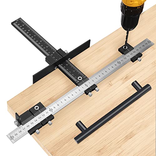 Snapklik.com : ASCENDAS Cabinet Hardware Jig Tool Adjustable Drill ...