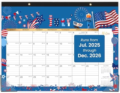 Amazon.com : 2026 Desk Calendar - Desk Calendar 2026, Jan. 2026 - Dec ...