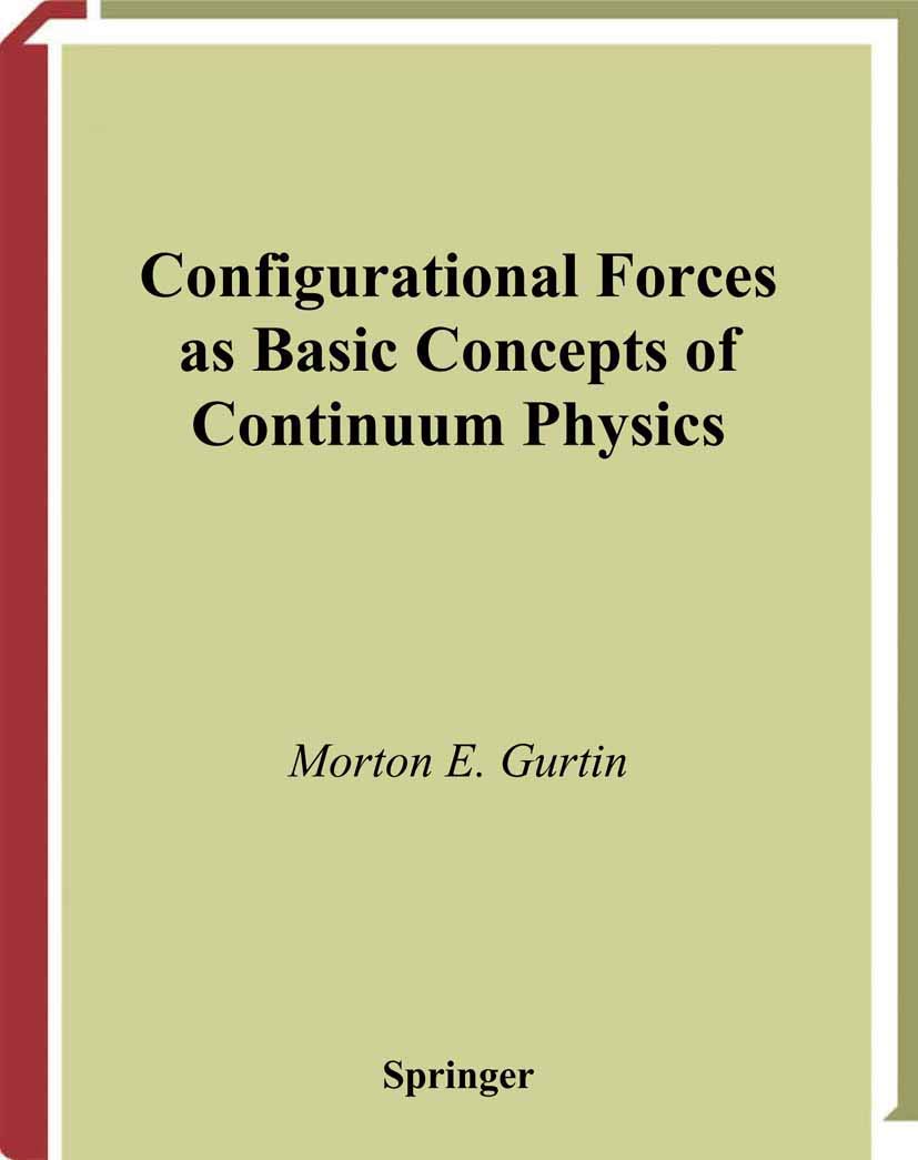 Amazon.com: Configurational Forces as Basic Concepts of Continuum ...