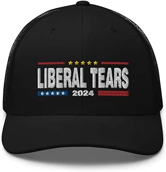 Cap Liberal tears hat, MAGA Trump hat, Funny Embroidered Patriot hat ...