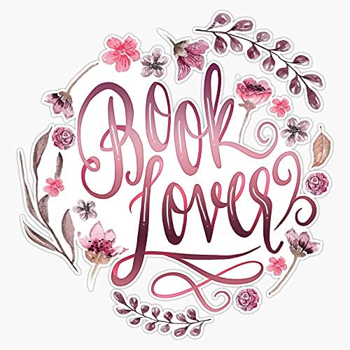 Amazon.com - Book Lover Vinyl Waterproof Sticker Decal Car Laptop Wall ...