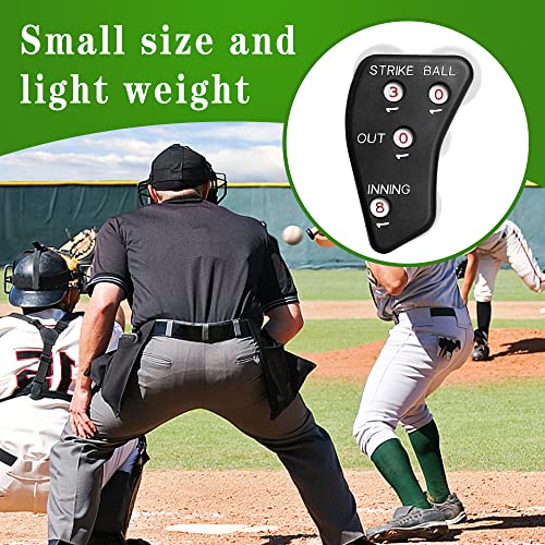 Snapklik.com : 2 Pcs 4 Wheel Baseball Umpire Clicker -Black Umpire ...