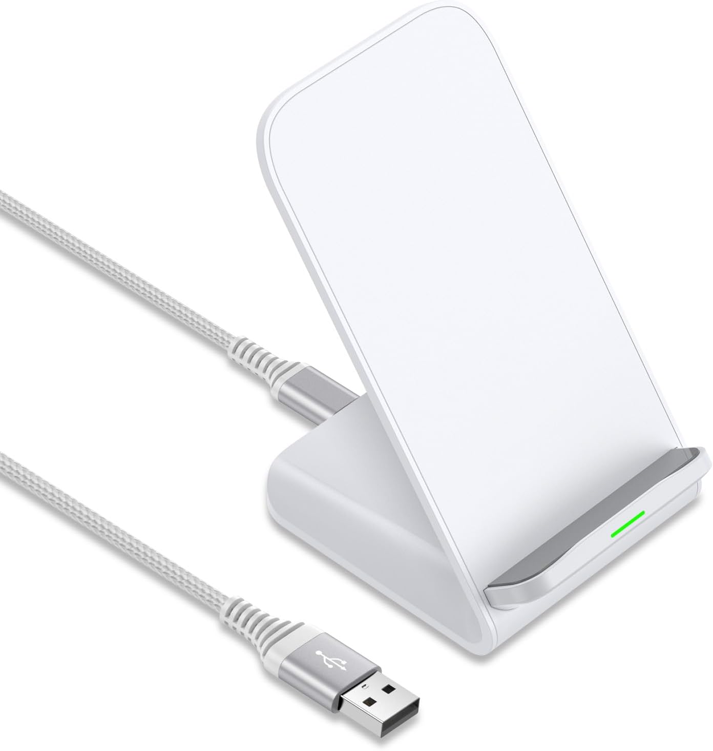 Amazon.com: Wireless Charger Station 15W Fast Wireless Phone Charging ...