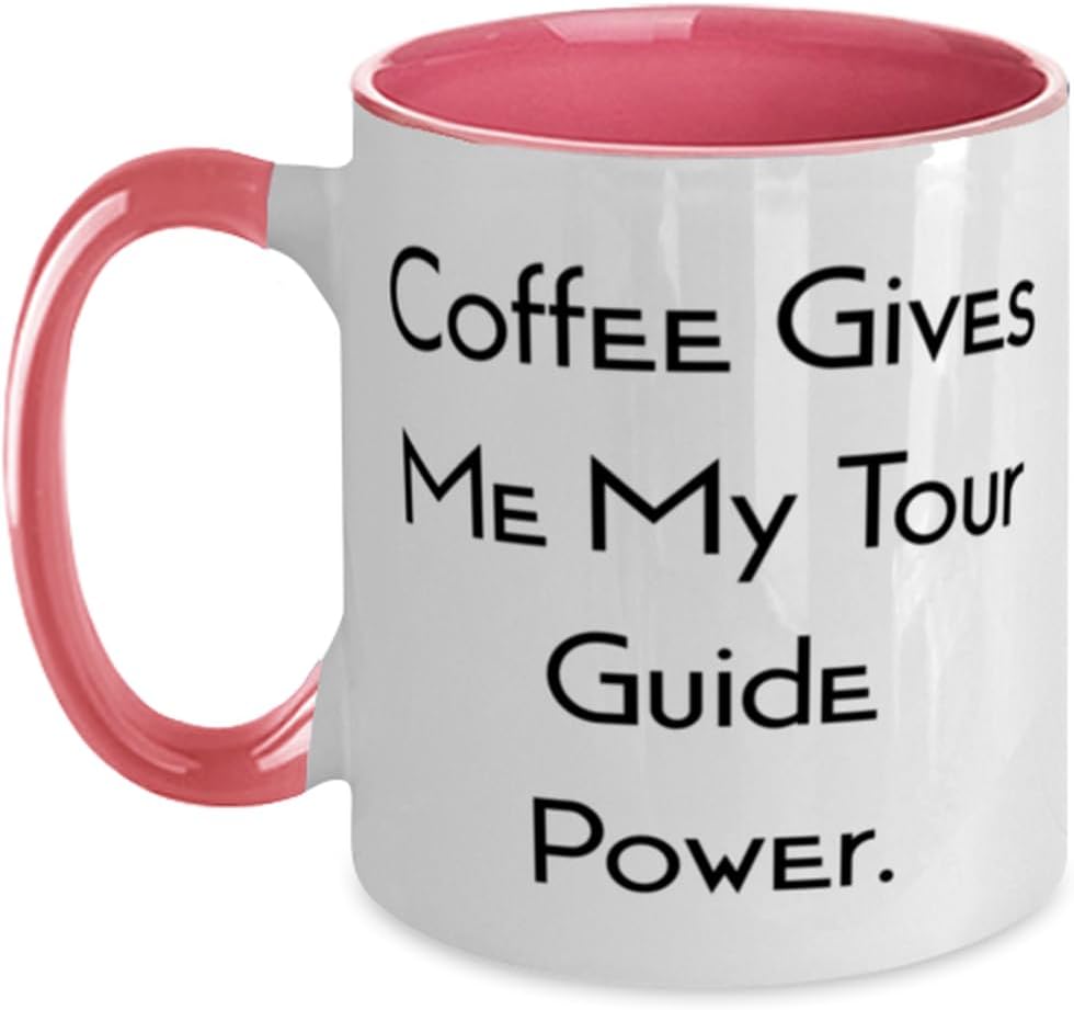 Amazon.com: Tour guide Gifts For Men Women, Coffee Gives Me My Tour ...