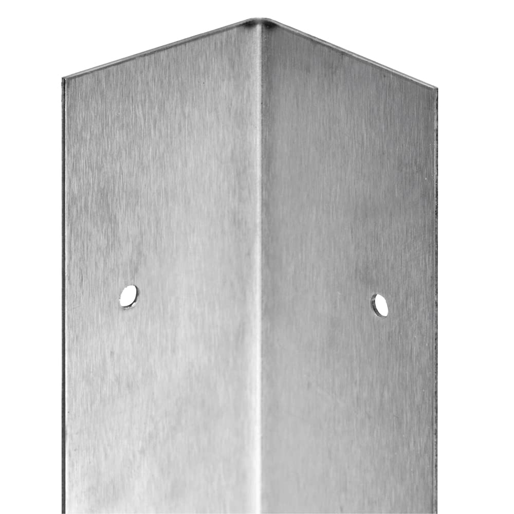 Prime-Line MP10857 Stainless Steel Corner Shield with Fasteners, 2 x 48 ...