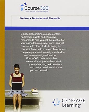 Course360 Network Defense and Firewalls Access Code : Cengage Learning ...