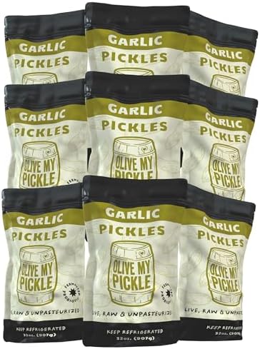 Amazon.com : Olive My Pickle Fermented Garlic Dill Pickles - 288 Ounces ...