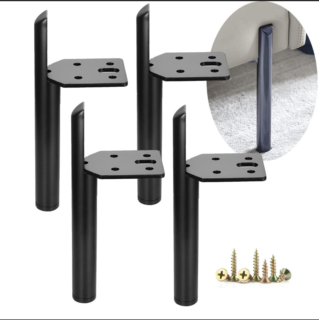 Steel Art Craft- Furniture Legs Metal, Golden 15cm (6inch) Cabinet Legs ...