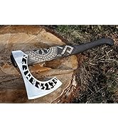 Amazon.com : SHINY CRAFTS-Axes Handmade Viking Axe Hatchet Norse Axe ...