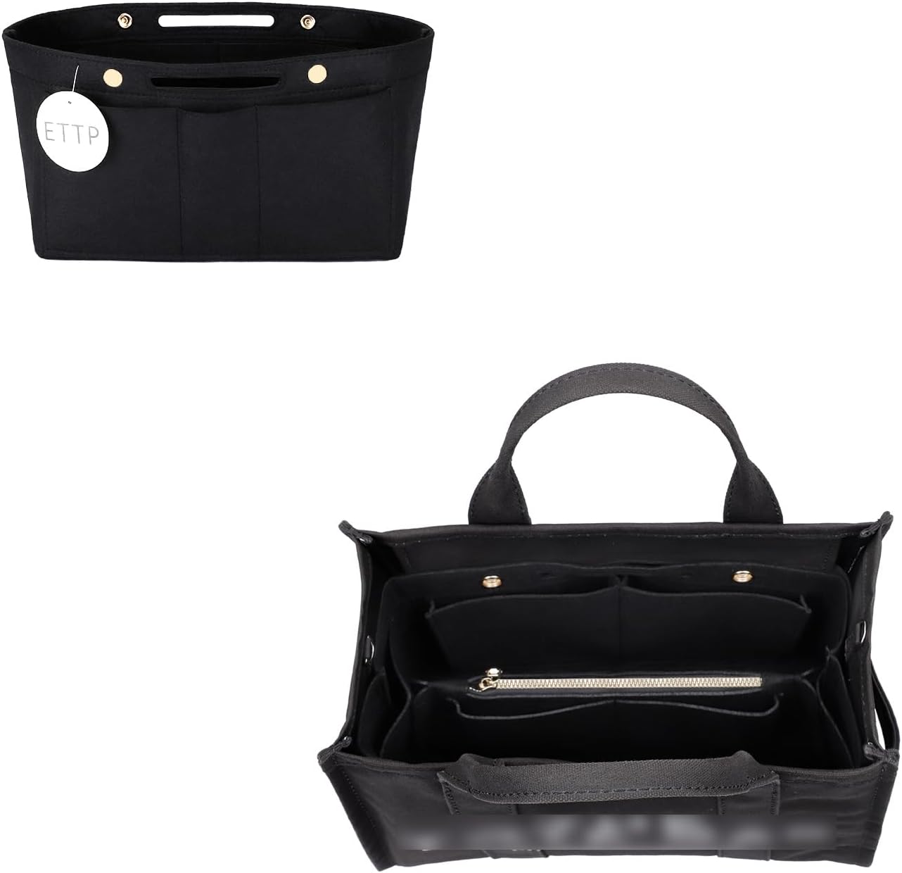 Amazon.com: ETTP Purse Organizer Insert For Handbags, Tote Bag ...