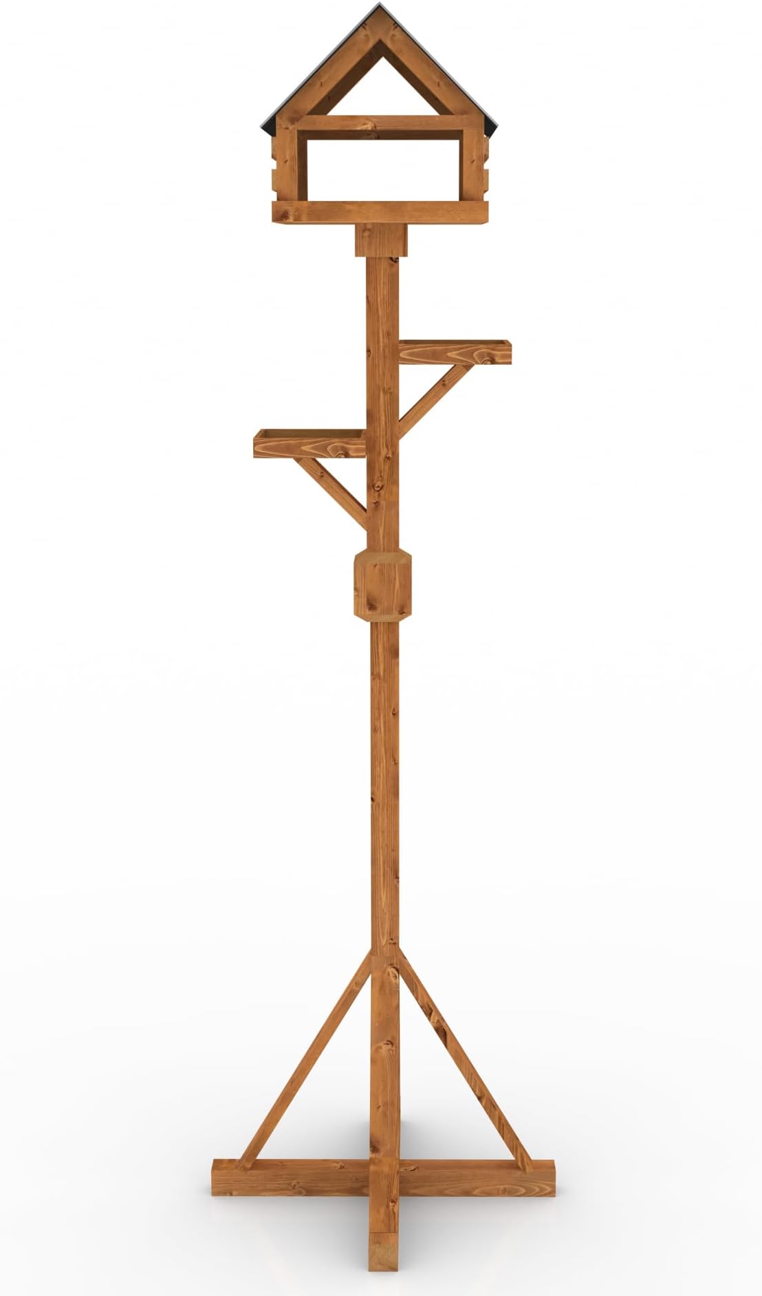 Gothic Slate Roof Bird Table With Anti Bacteria Coating : Amazon.co.uk ...