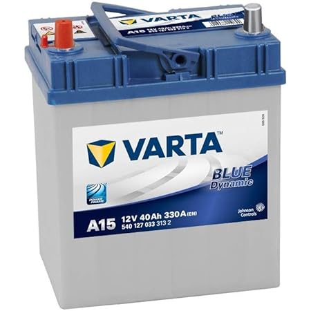 Amazon.fr : Varta Blue Dynamic A14 Batterie Voitures, 12 V 40Ah 330 ...