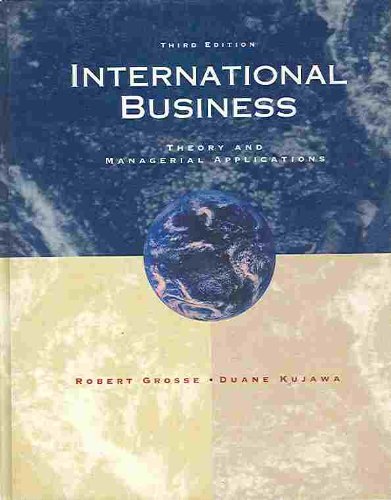 International Business: Theory and Managerial Applications ...