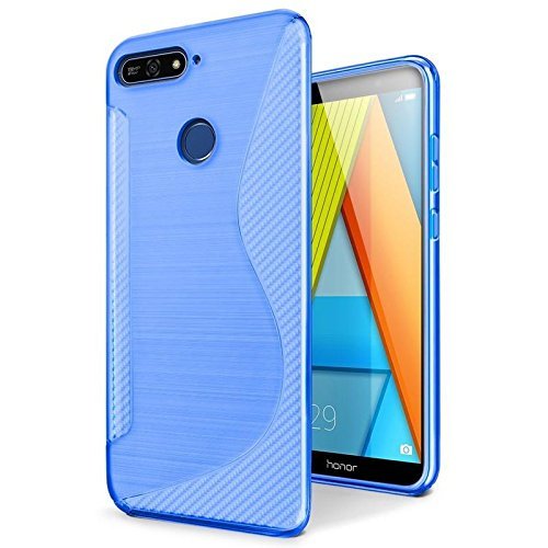Helix Back Case Back Cover for Honor 9 Lite - Blue : Amazon.in: Electronics