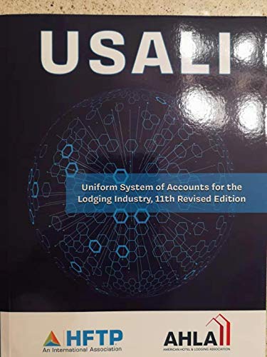 USALI PAPERBACK: Uniform System of Accounts for the Lodging Industry ...