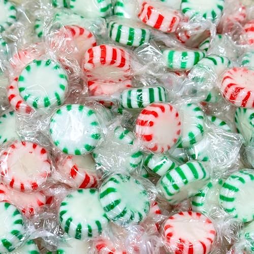 Amazon.com : Spearmint Starlights Hard Candy Mints - 1 lbs - Spearmint ...