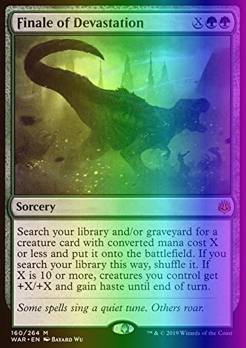 Amazon.com: Magic: The Gathering - Finale of Devastation - Foil - War ...