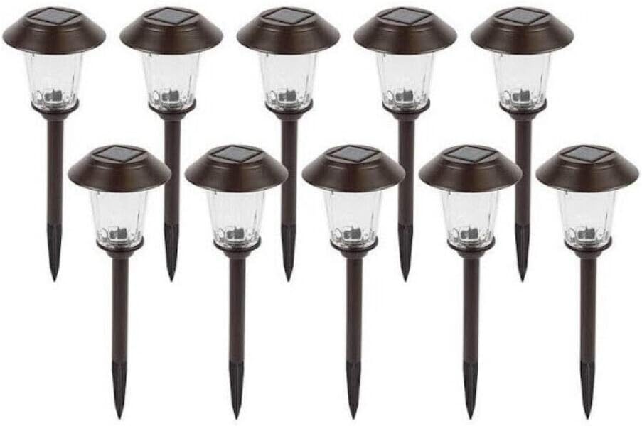 Member's Mark Solar LED Pathway Lights, 10-Pack : Amazon.ca: Tools ...