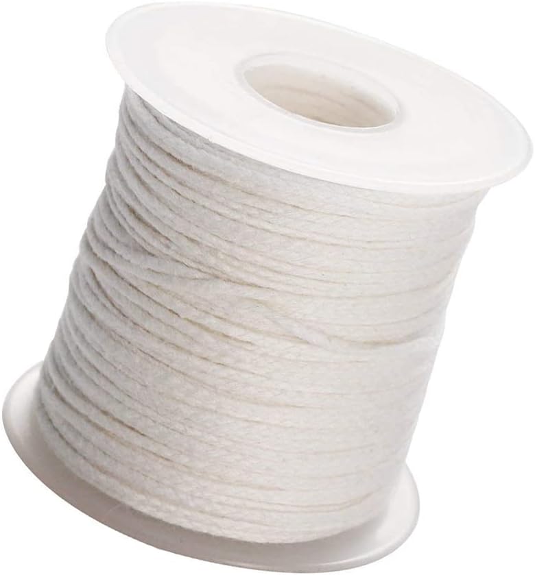 Candle Wicks | 200 Ft Candle Thread Wick Roll,Woven Candle Wick Spool ...