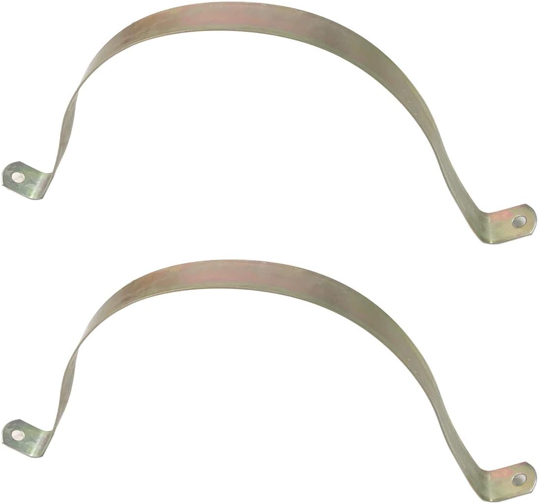 ZLYY 8inch Two Hole Strap U Bracket Galvanized Tube Strap Tension Clip ...