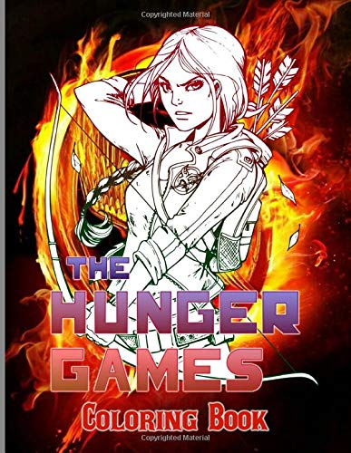 The Hunger Games Coloring Pages Katniss