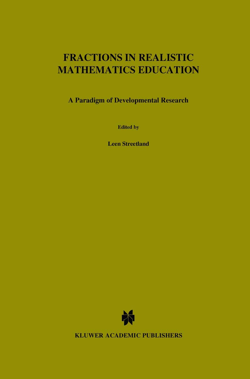 Amazon.com: Fractions in Realistic Mathematics Education: A Paradigm of ...