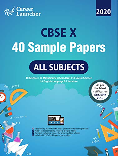 CBSE Class X 2020 : 40 Sample Papers eBook : Amazon.in: Kindle Store