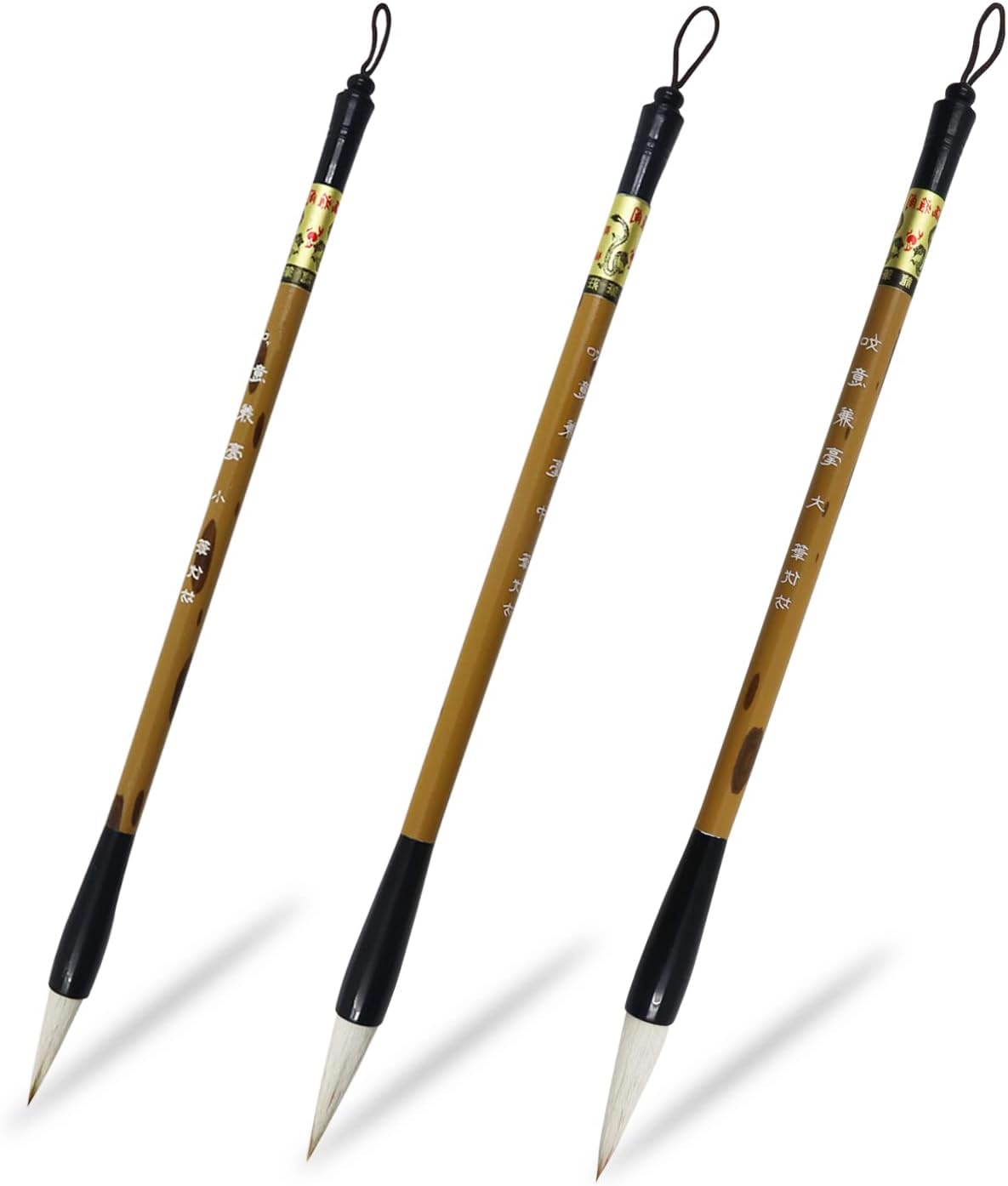 Amazon.com: SEAMEW 10-Piece Chinese Calligraphy Brush Set - Premium ...