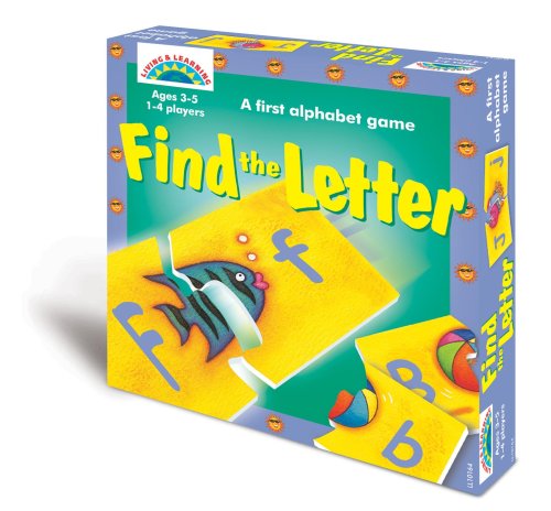 Find the Letter: A First Alphabet Game: Living & Learning ...