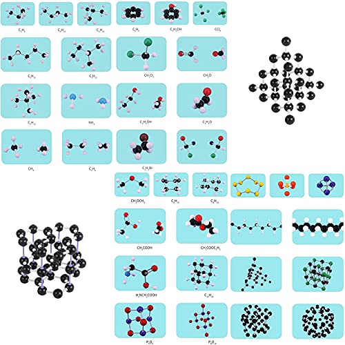 Snapklik.com : YCWF Molecular Model Kit,974 Pcs Molecular And Atomic ...