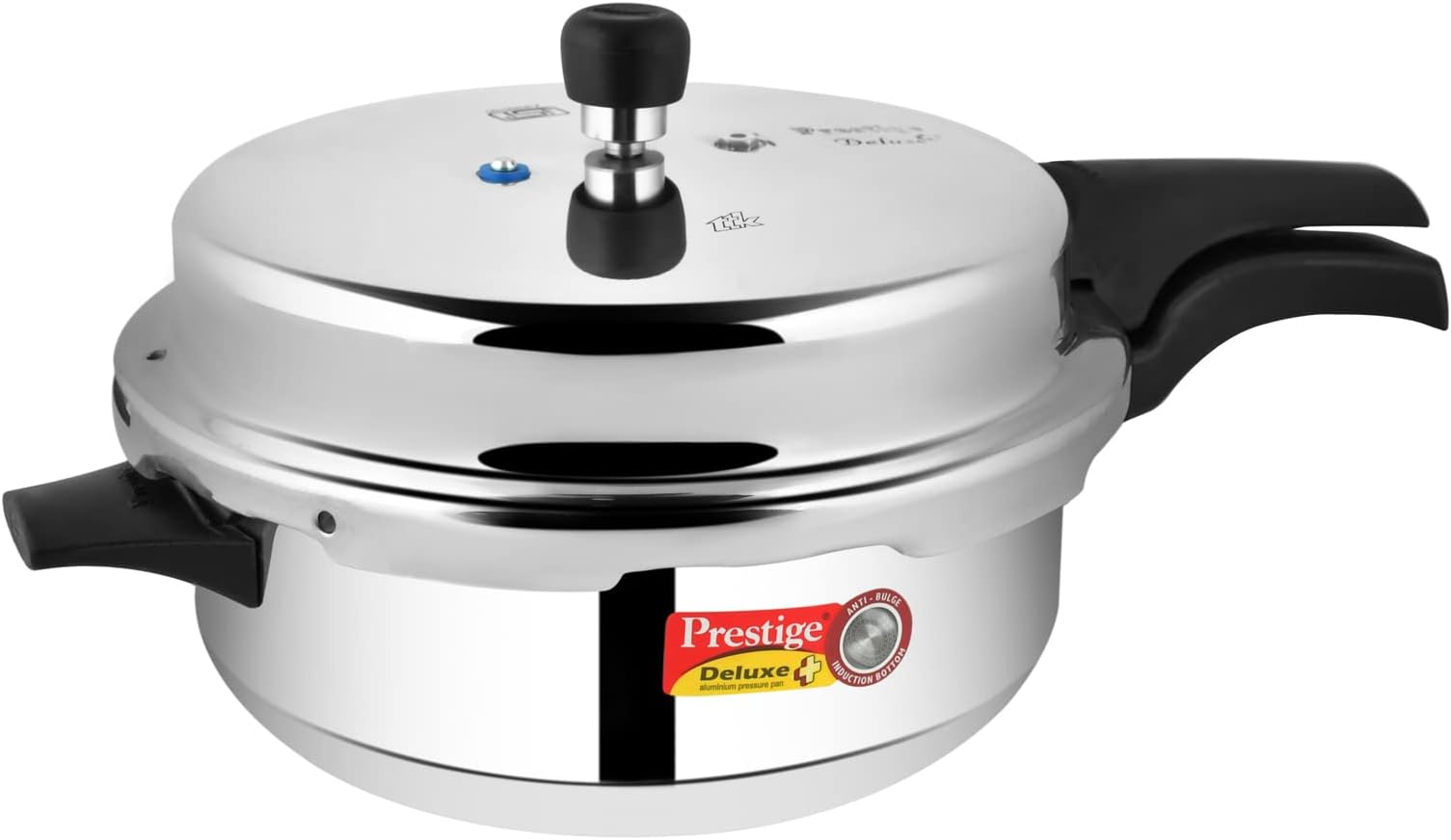 Buy Prestige Deluxe Plus Induction Base Junior Pan Aluminium Outer Lid ...