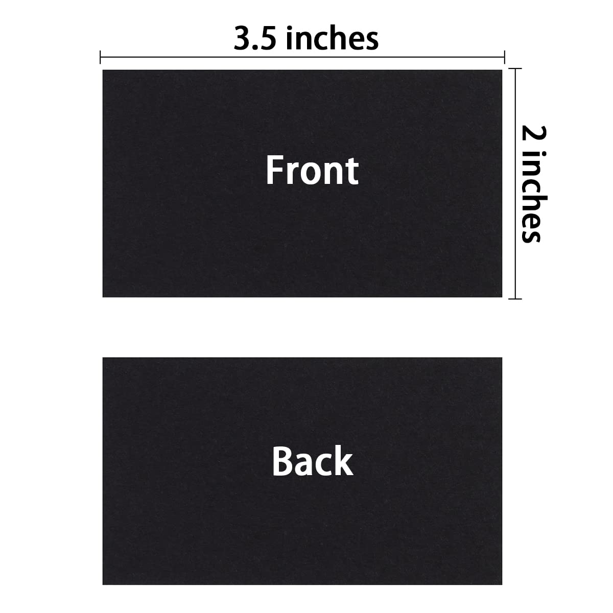 Snapklik.com : 100 Pack Thick Paper Cardstock Blank Heavy Cards Stock ...