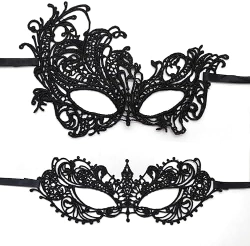 Lolitarcrafts Women Elegant Prom Halloween Masquerade Party Mask ...