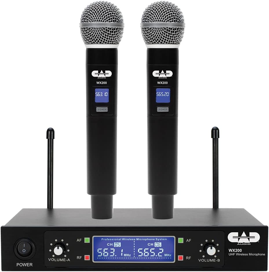 Amazon.com: CAD Audio WX1000BP UHF Wireless Body Pack Microphone System ...