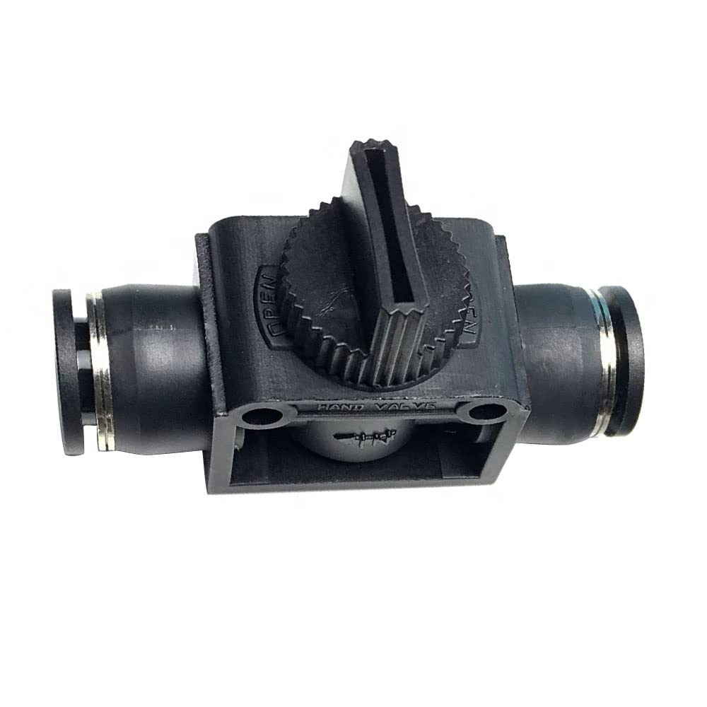 Snapklik.com : Yoebor Pneumatic 1/4" OD Manual Flow Switch Valve 2 Way ...