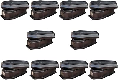 Amazon.com: MAGICLULU 12pcs Mini Black Coffin Box Halloween Small ...