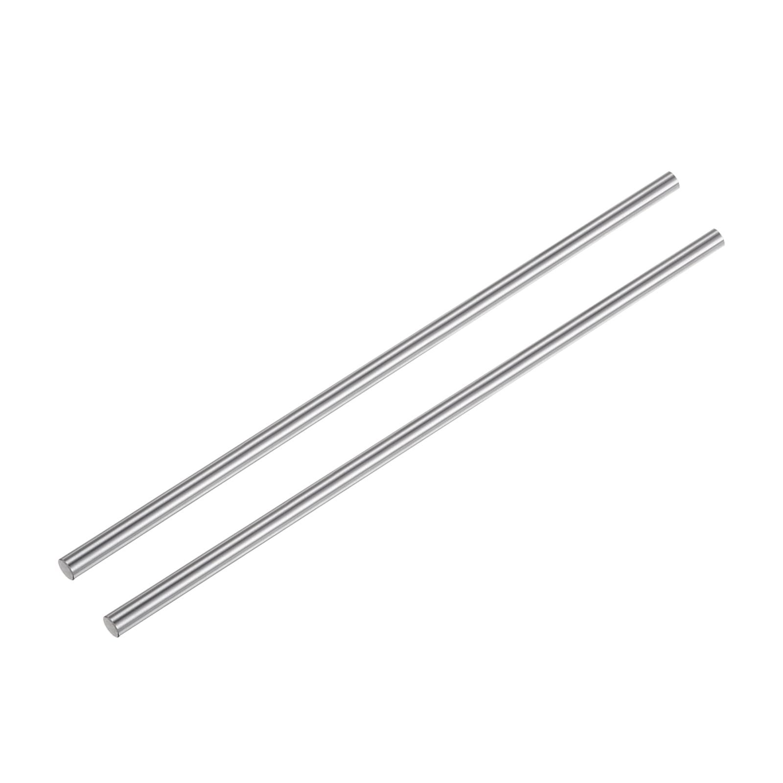 uxcell 2pcs Linear Motion Rods 6mm x 300mm (0.24 x 11.81 Inches) Case ...
