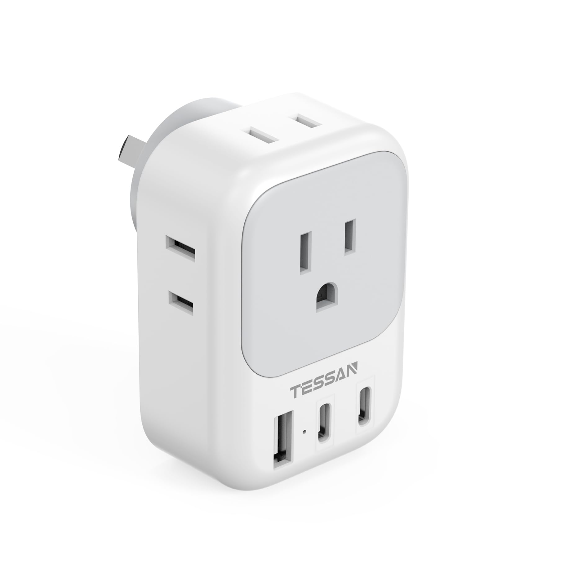 Amazon.com: TESSAN Australia New Zealand Power Adapter, Type I Plug ...