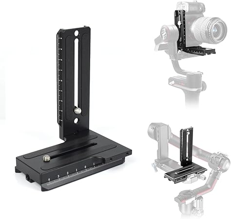 Amazon.com : Akeipho L Bracket Vertical Mount Quick Release Plate for ...