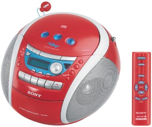 Amazon Sony Cfd E95 Psyc Boombox Red Electronics
