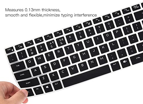 Keyboard Cover Skin for 2024 2023 Dell Alienware M16 R1 R2, Dell G16 ...