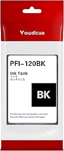 Amazon.com: PFI-120 Ink Cartridges 1 Pack Black Compatible PFI-120 Ink Replacement for Canon TM ...