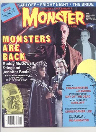 Monsterland Magazine #5 October 1985: Forrest J. Ackerman: Amazon.com ...