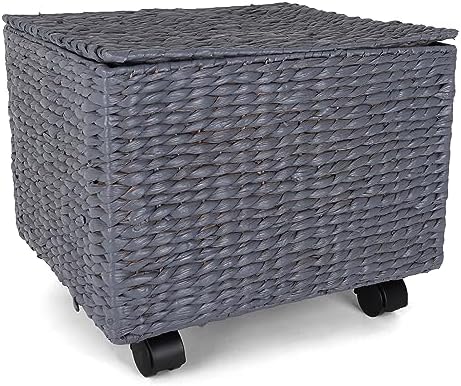 Amazon.com: Seagrass Rolling File Cabinet - Home Filing Cabinet ...