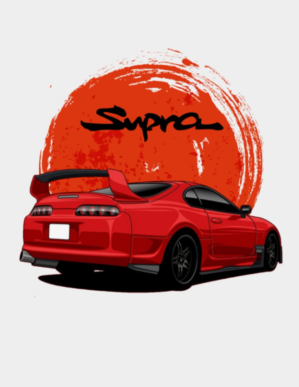 Toyota Supra Mk4 Notebook 8 5x11 College Ruled 200 Pages | Desertcart INDIA
