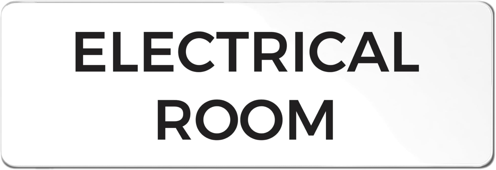 Amazon.com : Electrical Room Signs - Durable Material, Super Strong ...